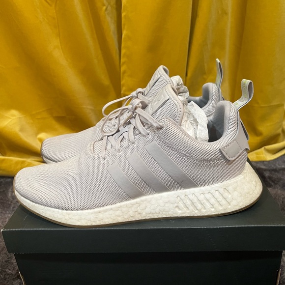 adidas | Shoes | Adidas Nmdr2 Grey Gum Pre Worn Great Condition | Poshmark